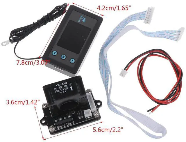 Multifunction Battery Monitor with Communication Function Voltage ...