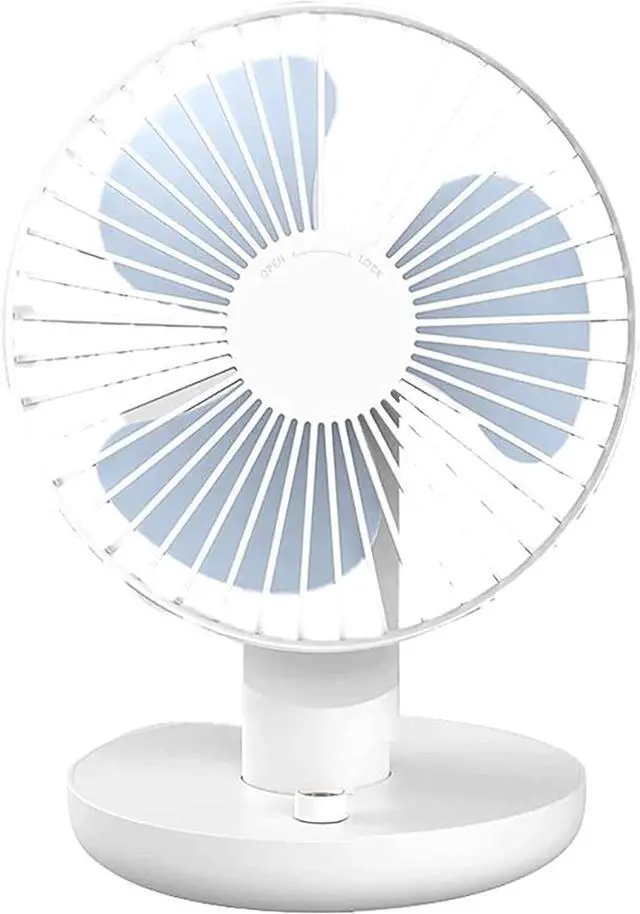 Mini Fan Strong Air Flow Foldable Personal Mini Fan Rechargeable ...
