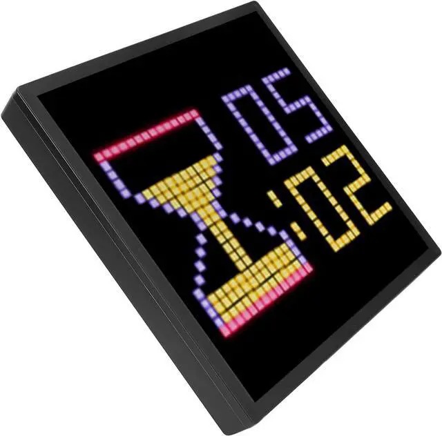 SUNGOOYUE Customizable LED Pixel Art Screen, App Controlled Pixel Photo ...