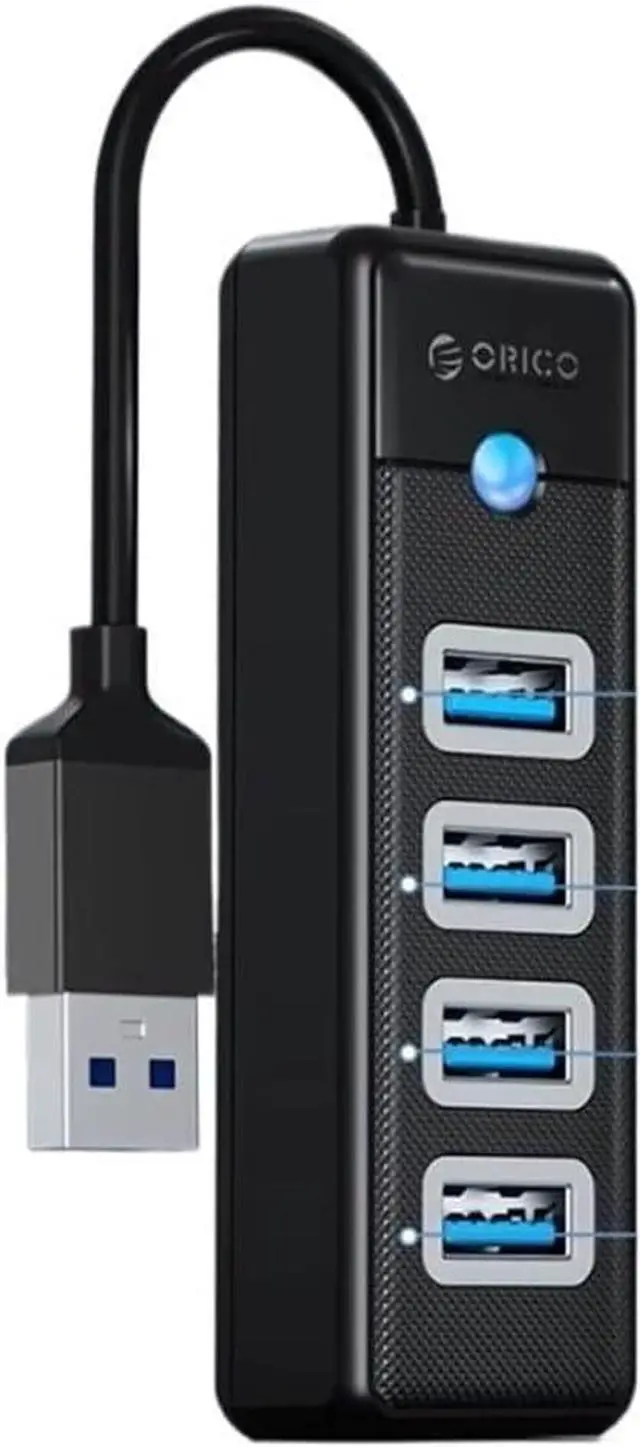 USB Hub 5Gbps USB 3.0 4 Ports High Speed M1ni Splitter OTG Adapter for ...