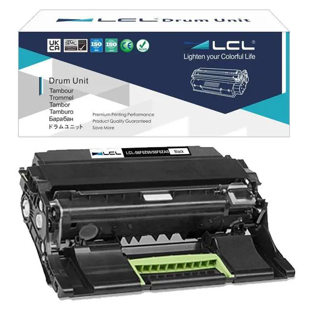 LCL Compatible 56F0Z00 Black Imaging Unit (1-Pack) Replacement for ...