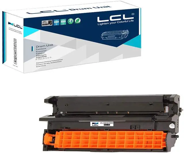 LCL Compatible Drum Unit Replacement for OKI 43501901 25000 Pages Drum ...