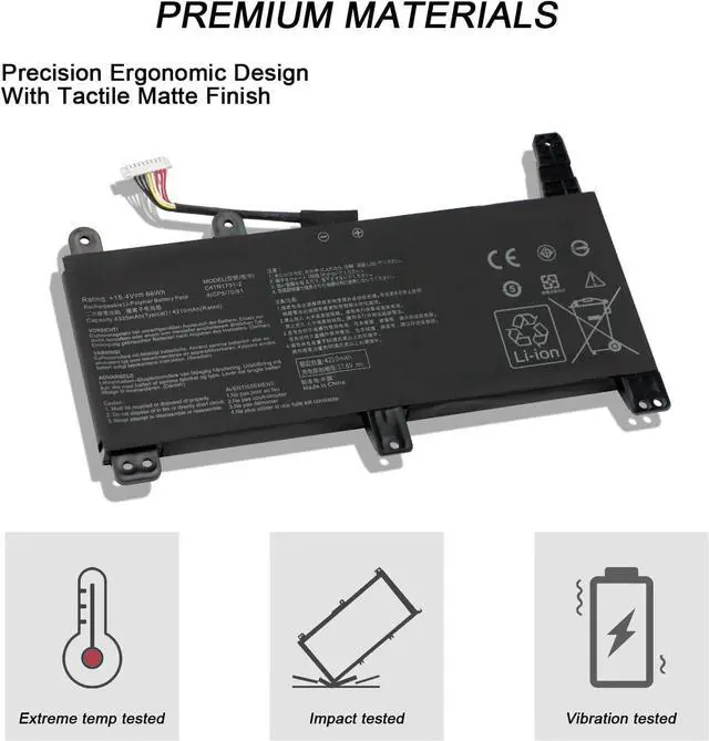 C41N1731-2 Battery for ASUS ROG Strix G15 G512 G512LV G512LU G512LW ...