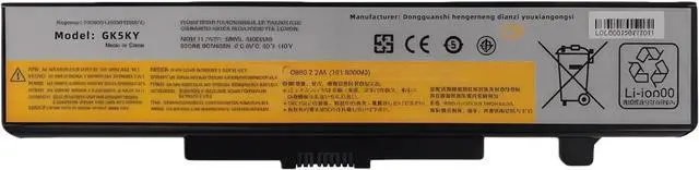 5200MAH L11S6Y01 L11L6Y01 Laptop Battery Replacement for Lenovo for ...