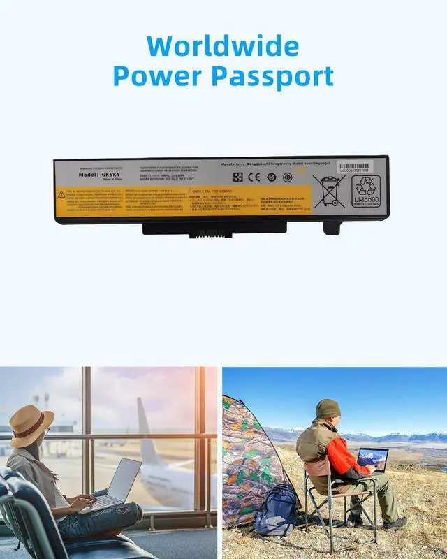 5200MAH L11S6Y01 L11L6Y01 Laptop Battery Replacement for Lenovo for ...