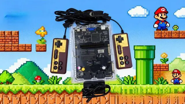 Generic Brand RGBFC Retro Game Console with HDMI Port, Supports PAL ...