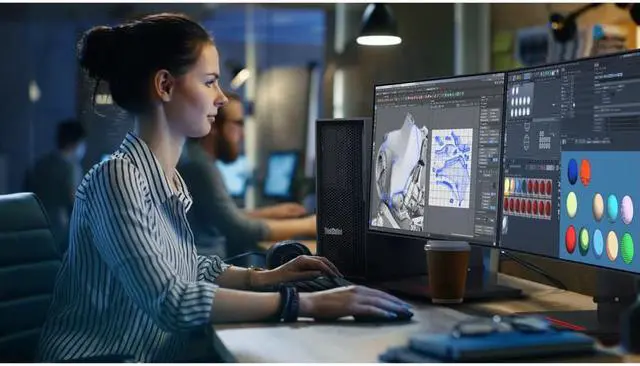 Lenovo ThinkStation P360 30FM002TUS Workstation - 1 x Intel Core i5 ...