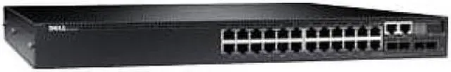 Dell Networking N3024 - 24 ports - managed switch - rack-mountable ...