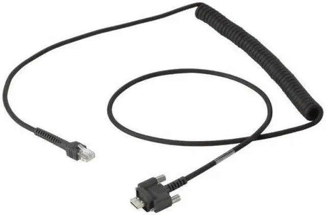 Zebra 25-159548-02 12.00 ft. (3.70 m) VC70 to Scanner USB Locking Cable ...
