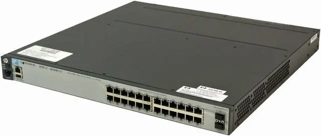Refurbished: HPE J9575A E3800-24G-2SFP+ Layer 3 Switch - Newegg.com