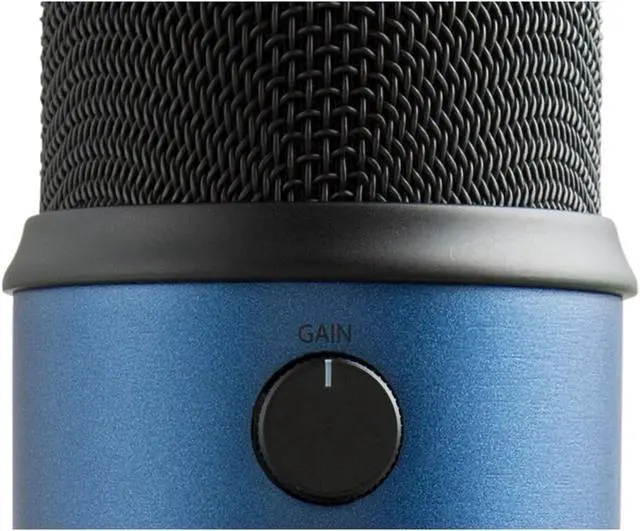 Blue Microphones Yeti USB Microphone (Midnight Blue) Bundle with Webcam ...