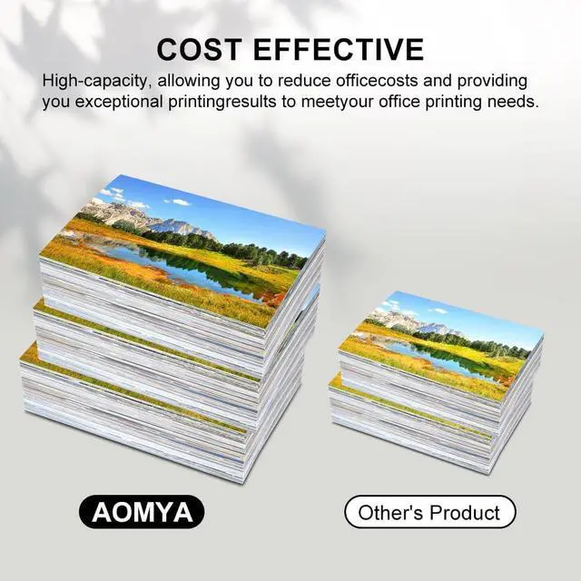 Aomya 300ml Matte Black Ink Cartridge Replacement for HP 727 Compatible ...