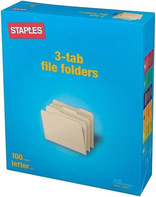 Filing Folders Staples