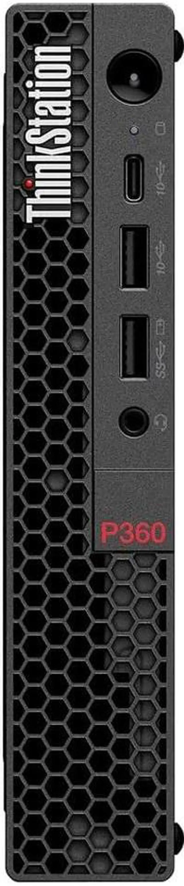 Lenovo ThinkStation P360 Tiny Business Desktop (12-Core Intel i7-12700T ...