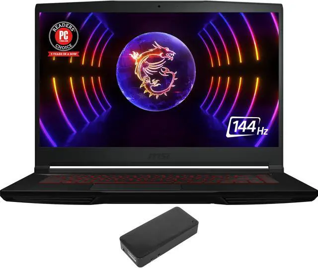 MSI GF63 12VE-066US Gaming Laptop (Intel i7-12650H 10-Core, 15.6" 144 ...