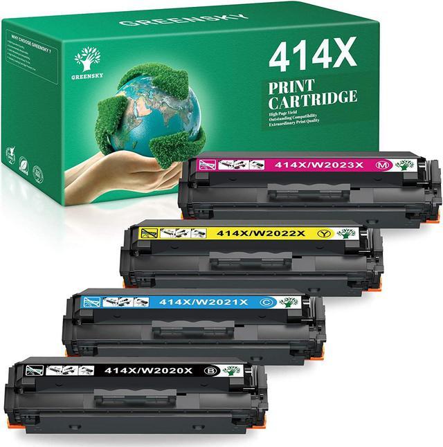 GREENSKY Compatible Toner Cartridge Replacement 414X W2020X GREENSKY Compatible Toner Cartridge Replacement 414X W2020X