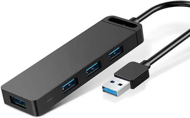 USB 3.0 HUB 4 Port Adapter Multi USB 2.0 Splitter High Speed PC ...