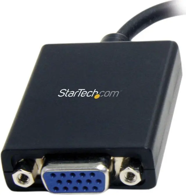 StarTech Mini DisplayPort to VGA Video Adapter Converter (Black ...