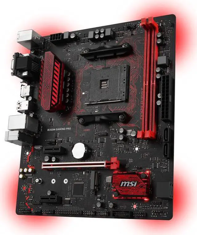 Refurbished: MSI B350M GAMING PRO Amd Ryzen B350 Ddr4 Hdmi Micro-Atx ...