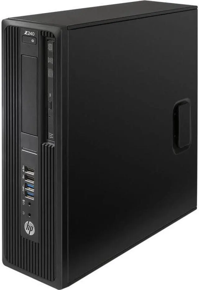 HP Z240 SFF Workstation, Intel Xeon E3-1240 v5 3.5GHz Quad-Core, 32GB ...