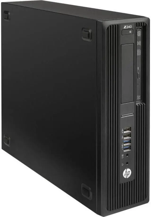 HP Z240 SFF Workstation, Intel Xeon E3-1240 v5 3.5GHz Quad-Core, 32GB ...