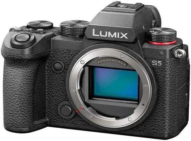 Refurbished: Panasonic LUMIX S5 Full Frame Mirrorless Camera, 4K 60P ...