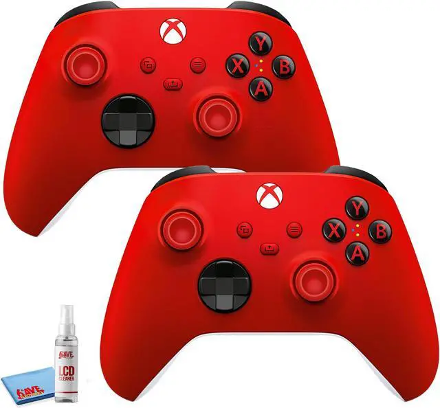 2 Pack Microsoft Xbox Wireless Controllers for Xbox Series X Xbox Series S Xbox One Windows Devices Pulse Red Newegg