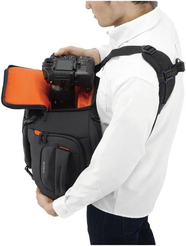 Sony LCS-BP3 Backpack Carrying Case for Nex and DSLRs Cameras - Newegg.com