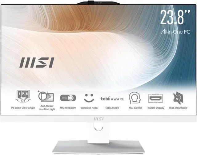 Used - Like New: MSI All-in-One Computer Modern AM242TP 12M-056US Intel ...