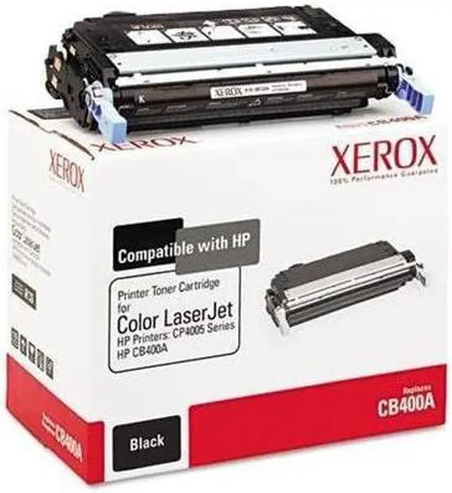 XEROX 006R01326 Toner Cartridge (OEM# CB400A) 11300 Page Yield; Black ...