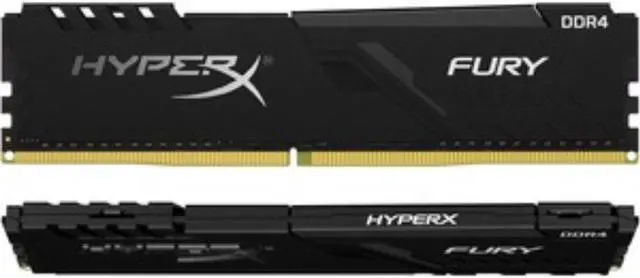HyperX FURY 8GB (2 x 4GB) 288-Pin DDR4 SDRAM DDR4 2400 (PC4 19200) Desktop Memory Model ...