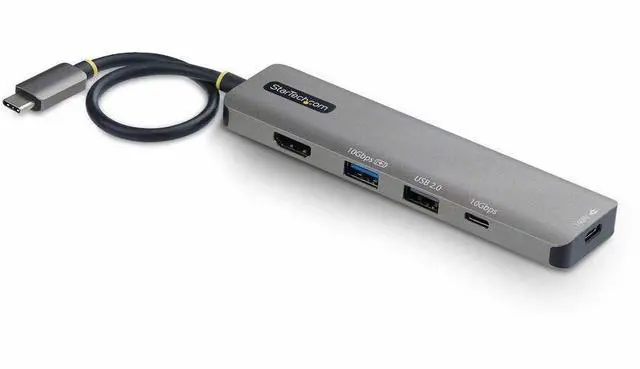 StarTech USB-C to HDMI Multiport Adapter with 140W PD Charging - 4K ...