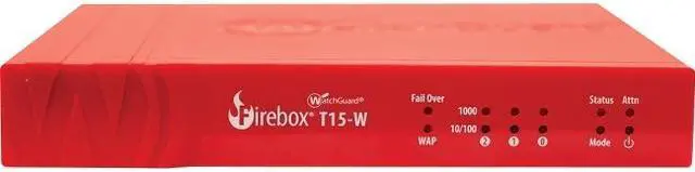 WatchGuard Firebox T15-W with 3-yr Standard Support (WW) - Newegg.com