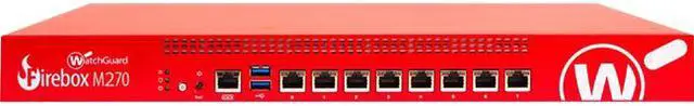 WatchGuard Firebox M270 - Security appliance - 8 ports - GigE WGM27997 ...