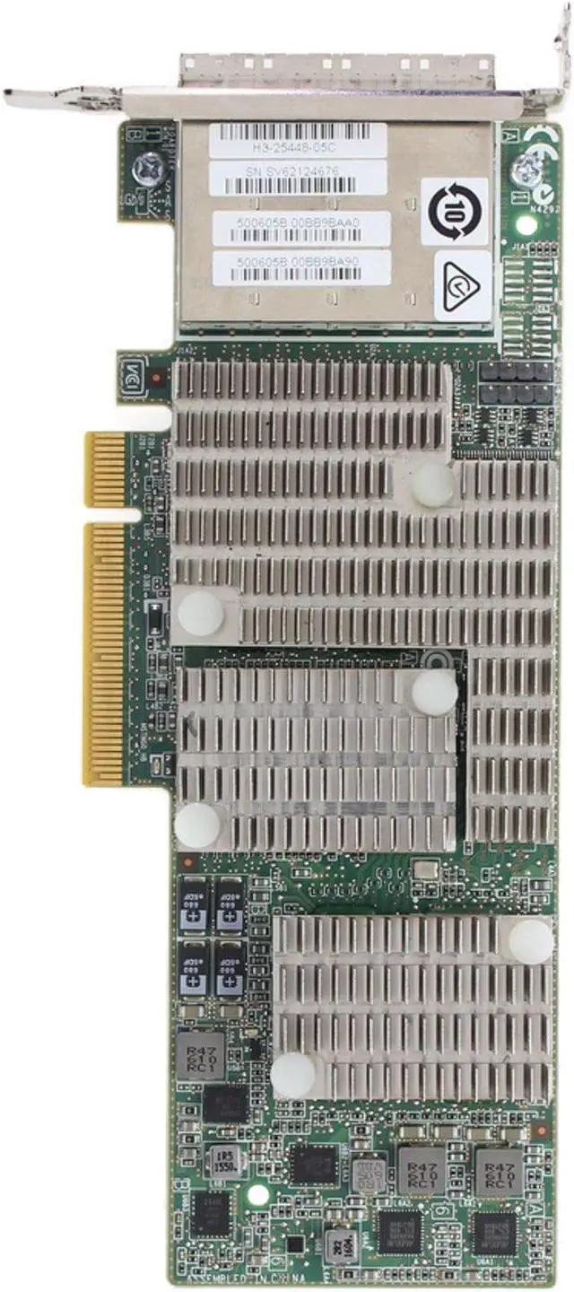 Refurbished: LSI 9206-16e Quad Port SAS 6Gb/s HBA Controller (LSI9206 ...