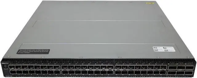Refurbished: Dell S5048F-ON 48P 25GbE SFP28 6P 100GbE QSFP28 RA Switch ...