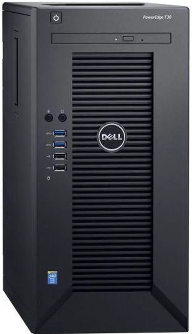 Dell PowerEdge T30 Mini-tower Server - 1 x Intel Xeon E3-1225 v5 Quad ...