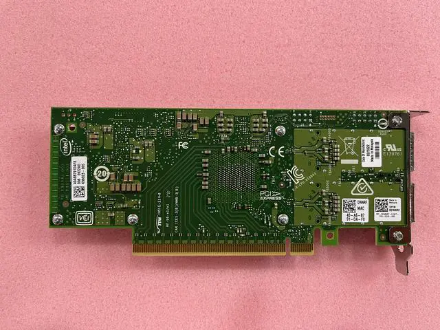 Refurbished: Intel E810-CQDA2 Dual Port 100 GbE QSFP28 Adapter, PCIe ...