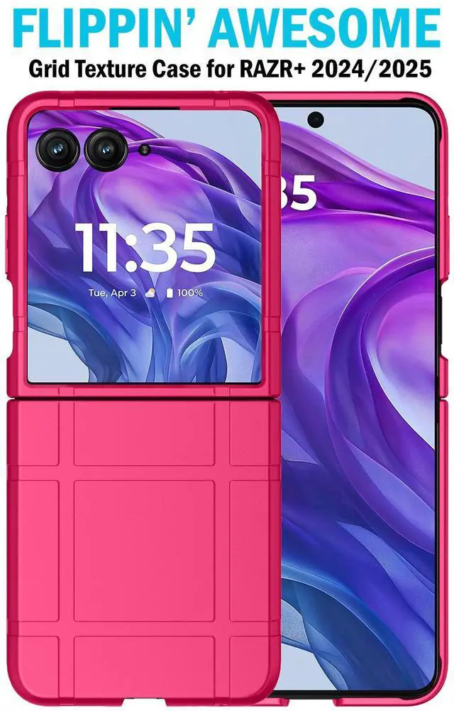 Hard Case Slim Cover for Motorola RAZR+ 2024/2025 (RAZR PLUS) - Bright ...