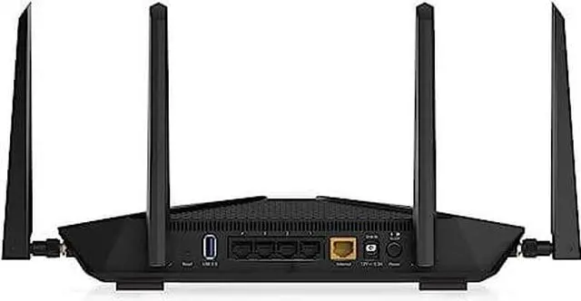 Refurbished: Netgear Nighthawk AX6 6-Stream AX4300 WiFi 6 Router RAX45 ...