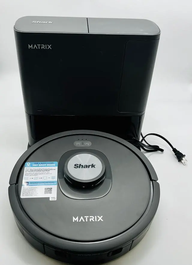 Refurbished: Shark Matrix Self-Emptying Robot Vacuum Wi-Fi Connected ...