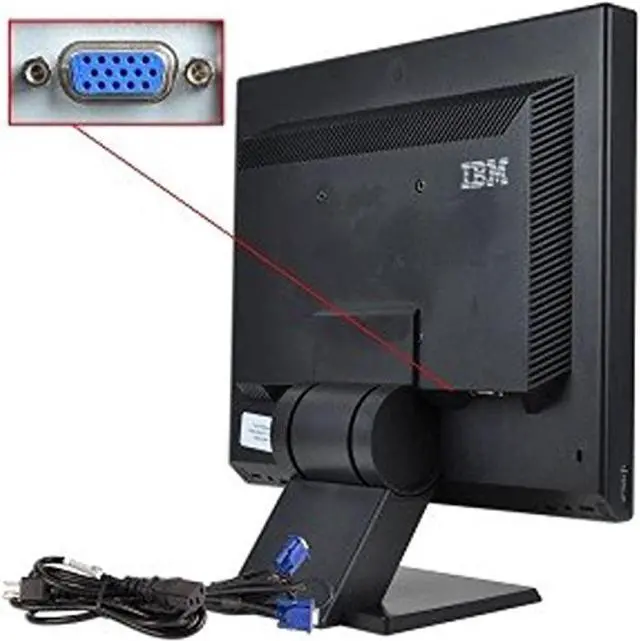 Used - Good: 17" Thinkvision L171 Lcd Monitor (Black) - Newegg.com