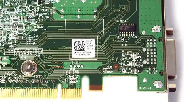 Used - Very Good: Genuine Dell 9TCD9 NVIDIA GeForce GT330 1GB PCI-E PCI ...