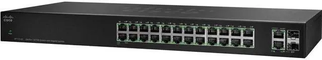 CISCO SF112-24-NA 24 Ports - Unmanaged - Rack-mountable Switch - Newegg.com