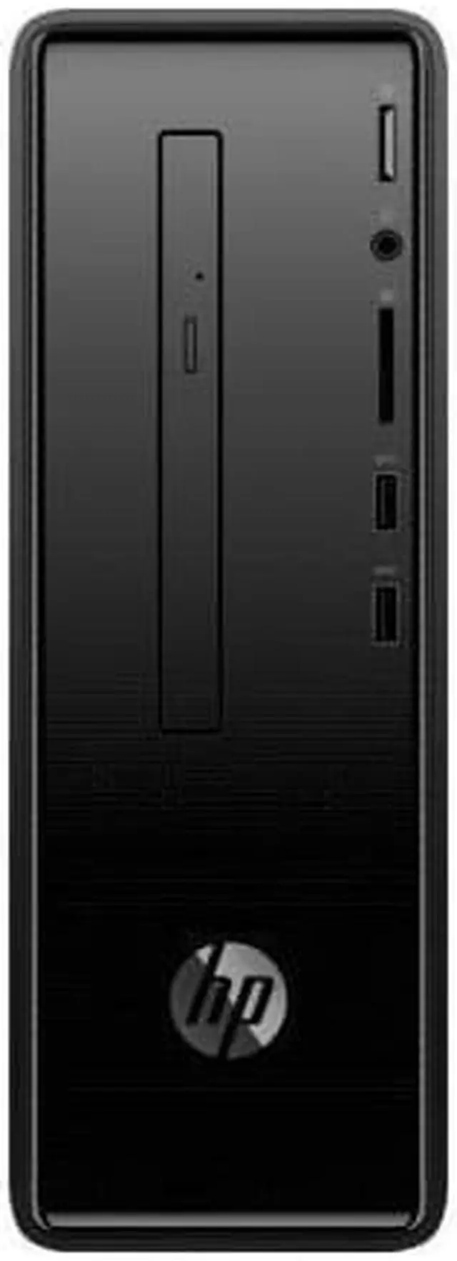 Refurbished: HP Slimline Desktop Tower Computer, Intel Core i3 i3-8100 ...