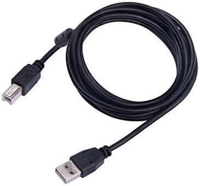 Vszerda 15 FT USB2.0 A to USB B Male AB M/M Printer Cable Cord Wire A-B ...