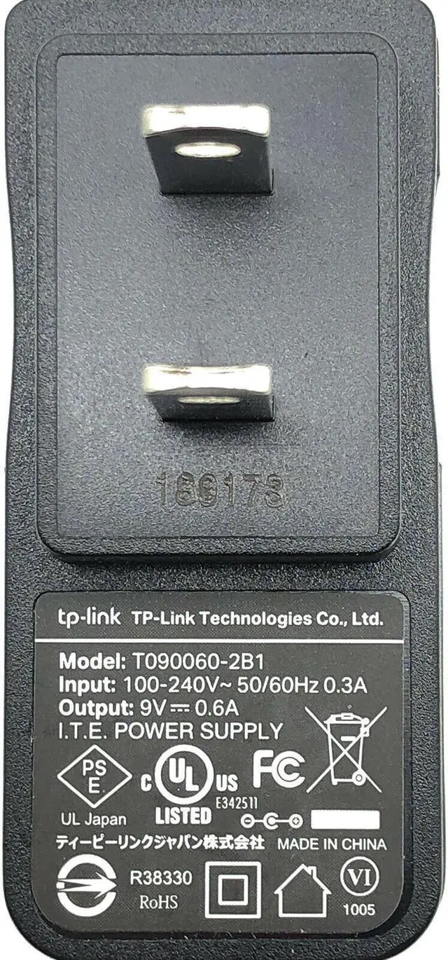 Refurbished: Genuine TP-Link T090060-2B1 Power Supply 9V 0.6A Wall ...