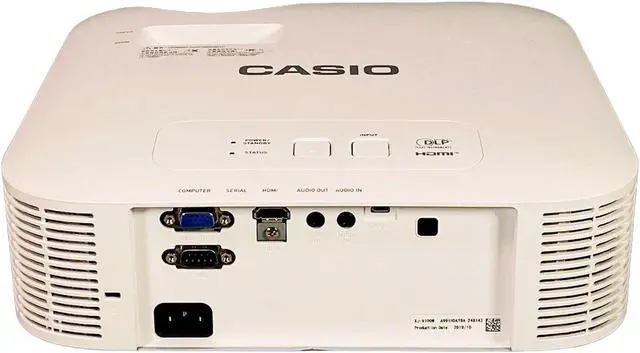 Refurbished: Casio XJ-V100W DLP Projector Home Theater 3000 ANSI HDMI ...