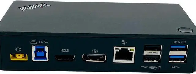 Refurbished: Lenovo Type 40A8 ThinkPad USB 3.0 Ultra Dock DK1523 ...