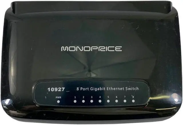 Refurbished: Monoprice 10927 8-Port GIgabit Ethernet Switch - Newegg.com